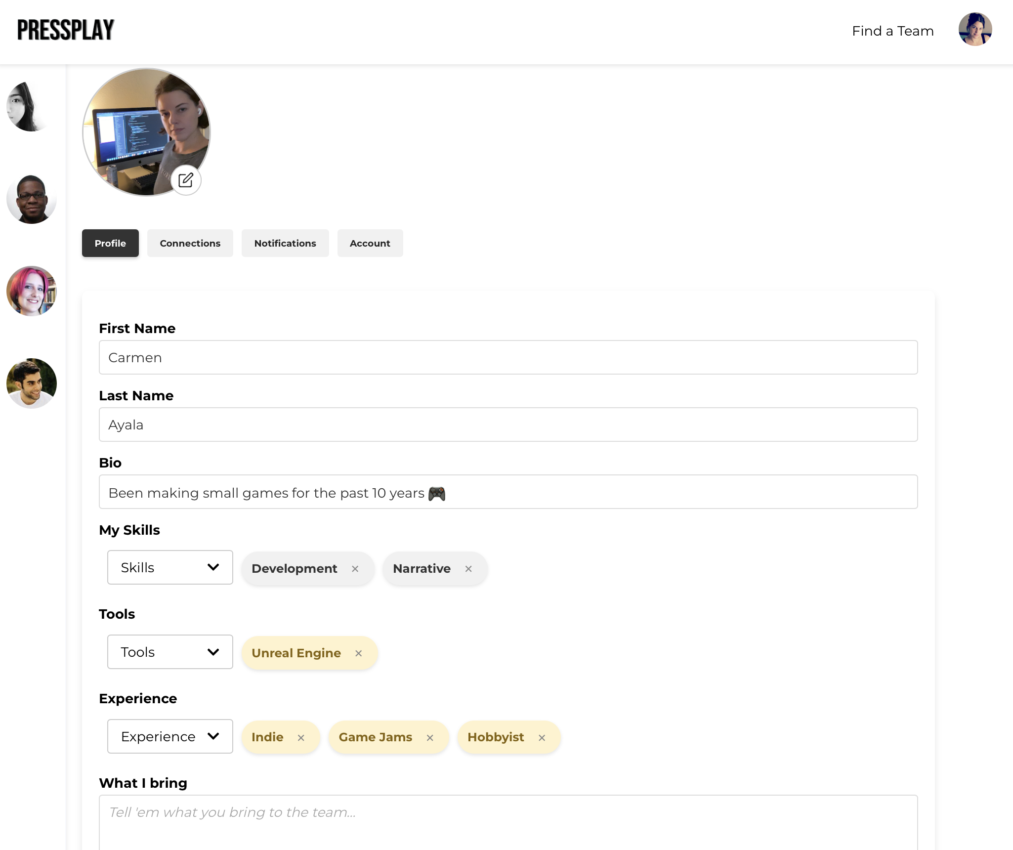 PressPlay - Join the Indie Game Creator Community